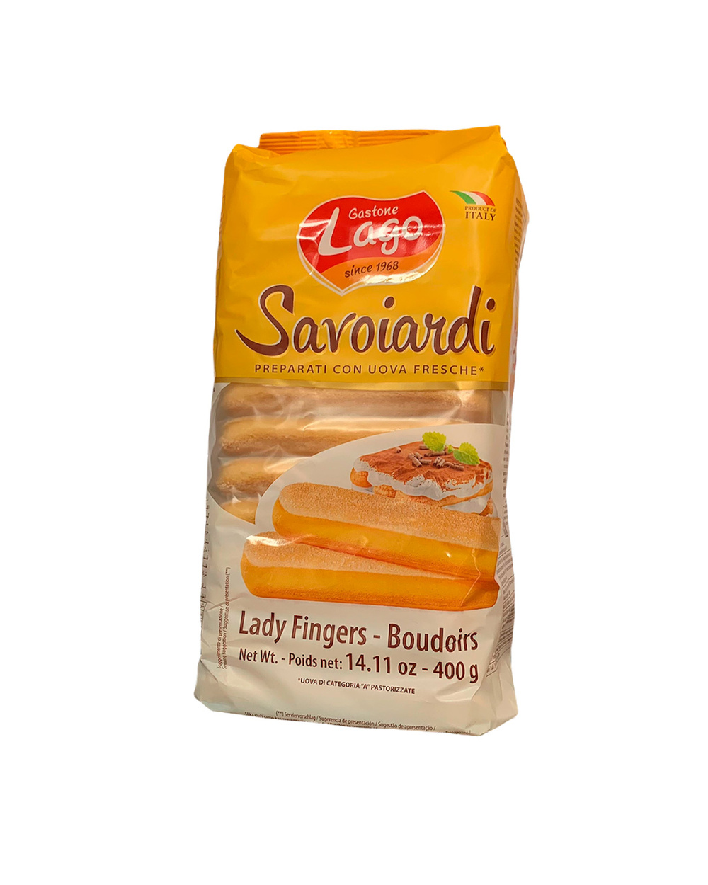 GALLETAS LADY FINGERS LAGO 400 GR – Huerta Cajicá Sede Bogotá